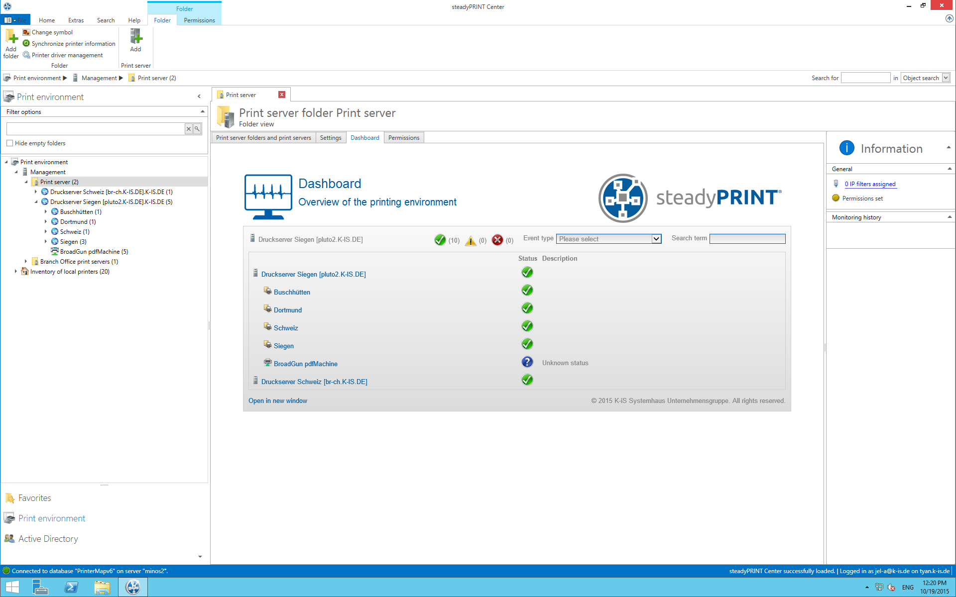 Dashboard: Overview | steadyPRINT - das Rundum-sorglos-Paket für ...