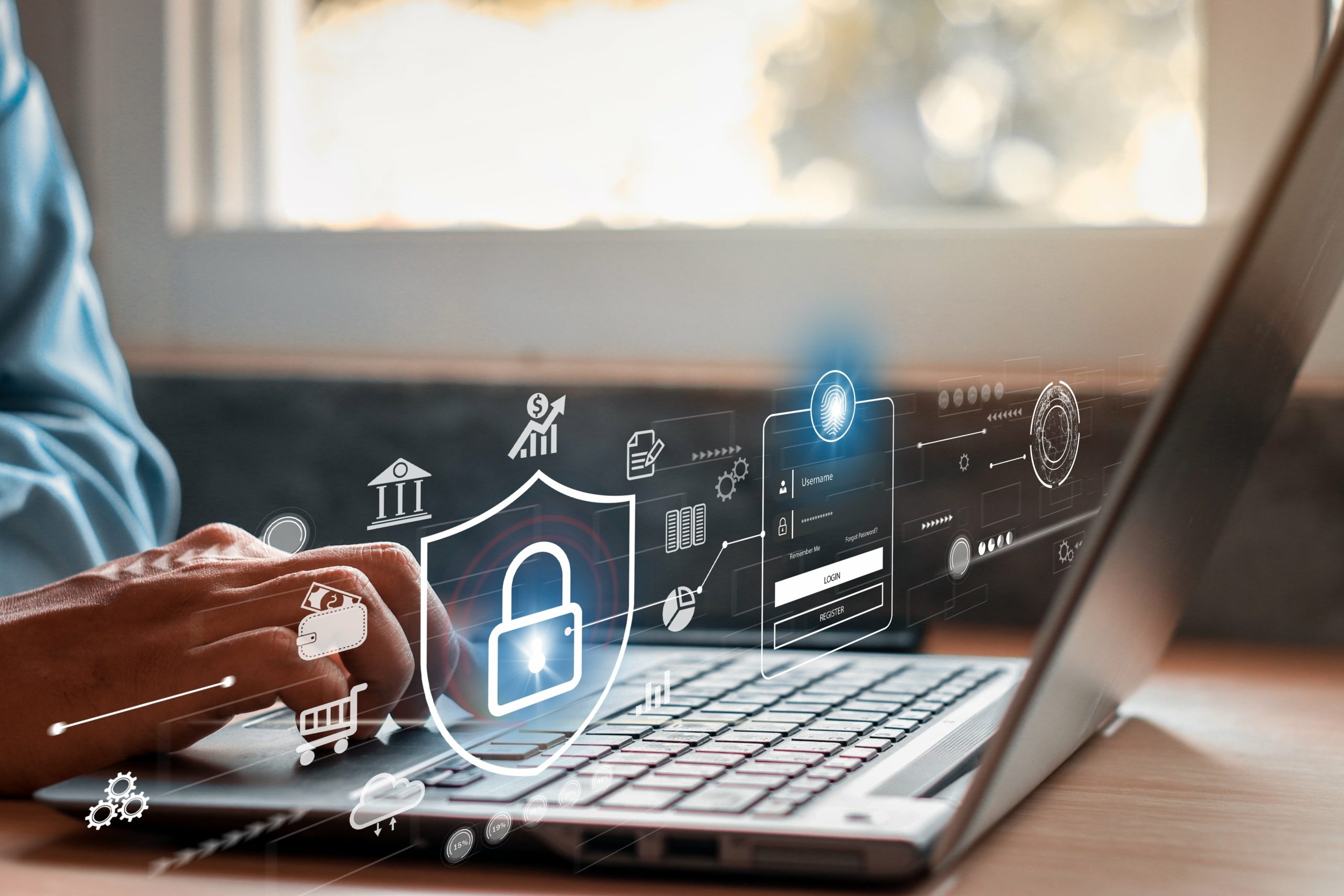 Encyber Security Concept Login User Identification Information